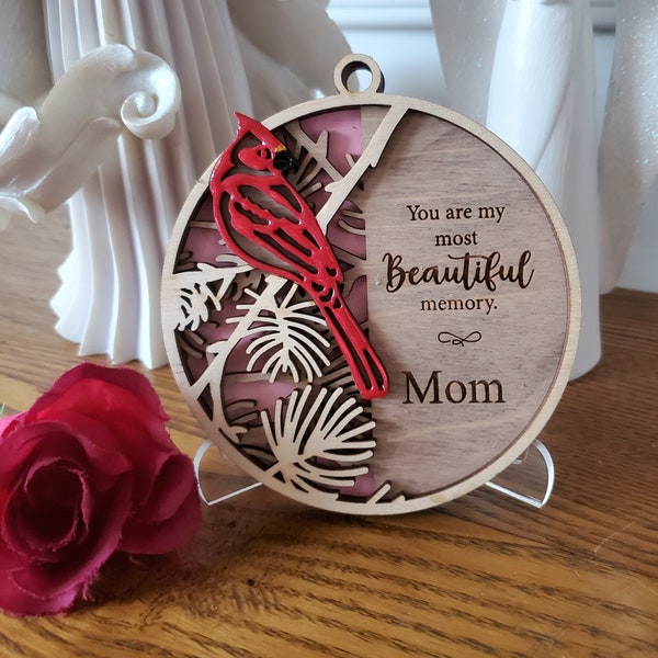 Cardinal Memorial Ornament - Etsy