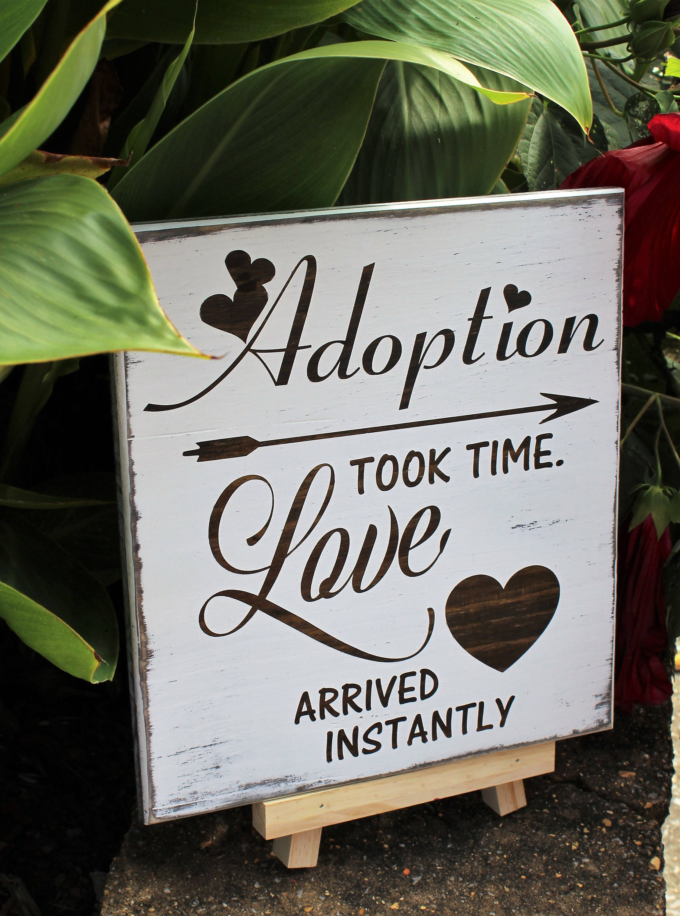 Adoption gifts Adoption sign Adoption day Adoption | Etsy