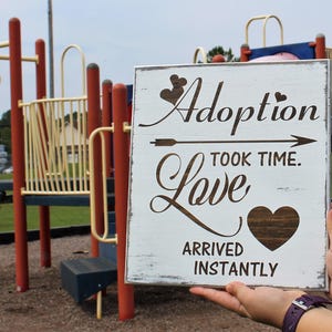 Adoption Gifts, Adoption Sign, Adoption Day, Adoption Announcement ...