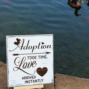 Adoption Gifts Adoption Sign Adoption Day Adoption | Etsy