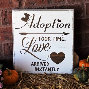 Adoption Gifts, Adoption Sign, Adoption Day, Adoption Announcement ...