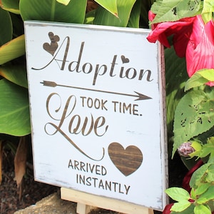 Adoption Gifts, Adoption Sign, Adoption Day, Adoption Announcement ...