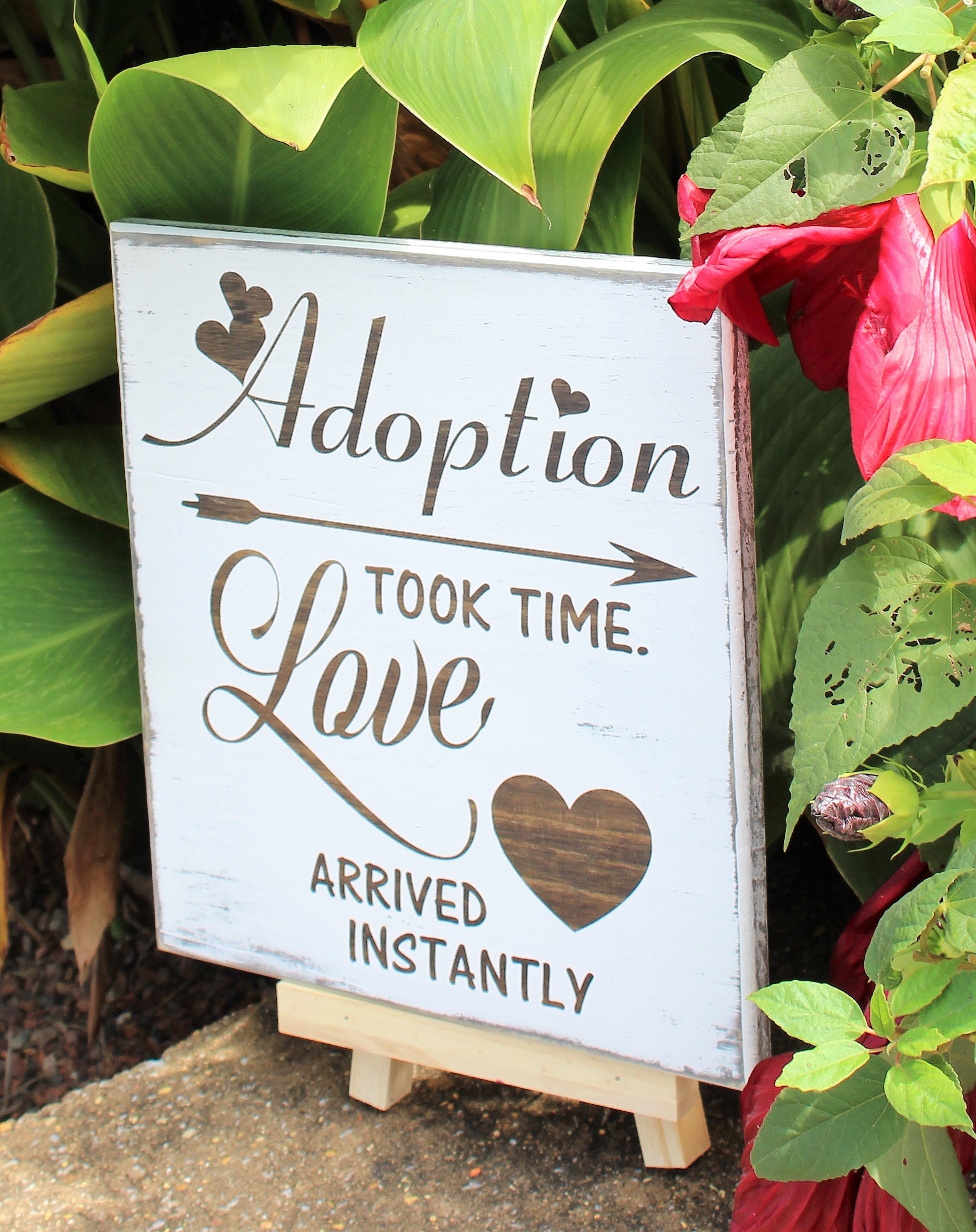 Adoption gifts Adoption sign Adoption day Adoption | Etsy