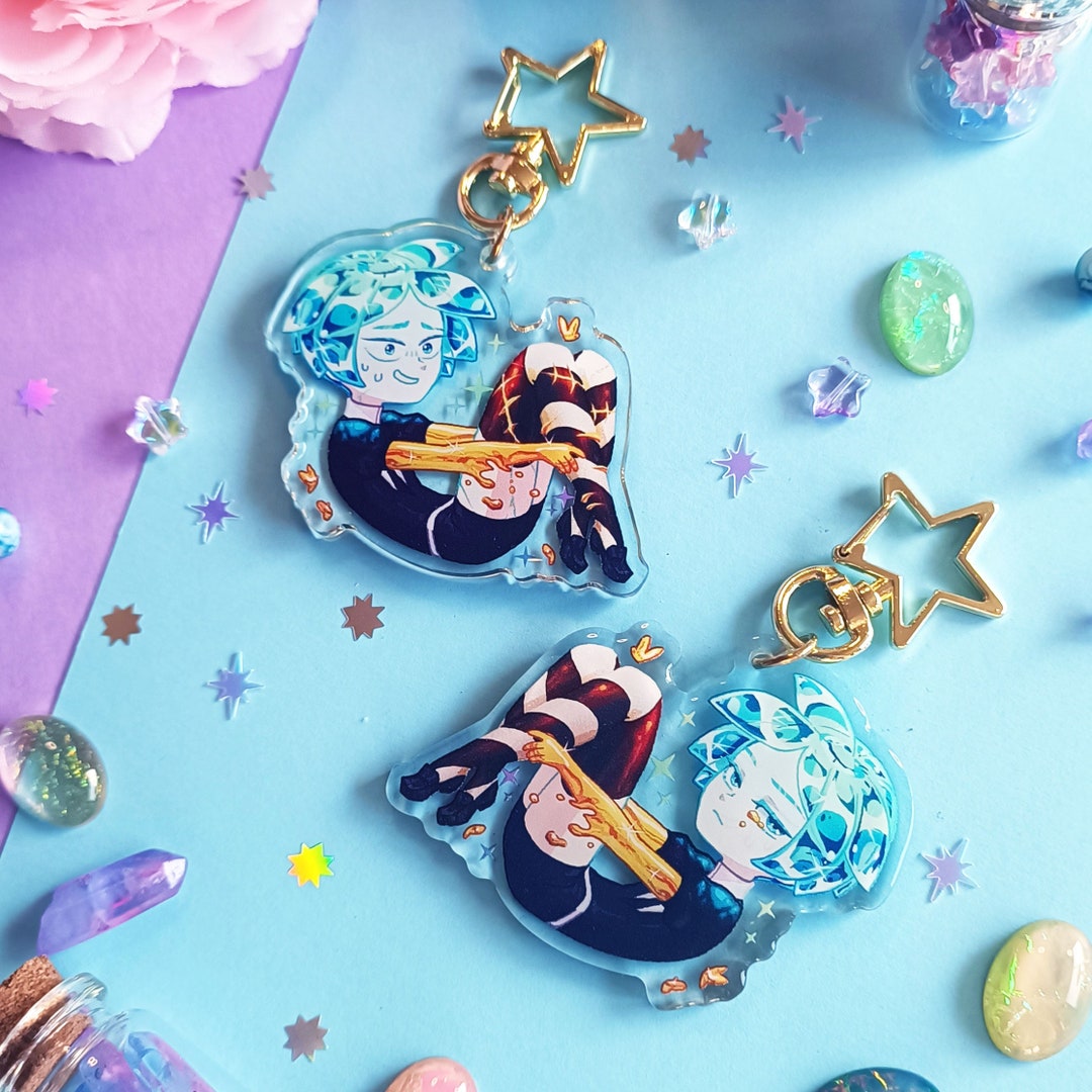 Phos Post Winter Keychain, Houseki No Kuni // Clear Acrylic Keychain - Etsy