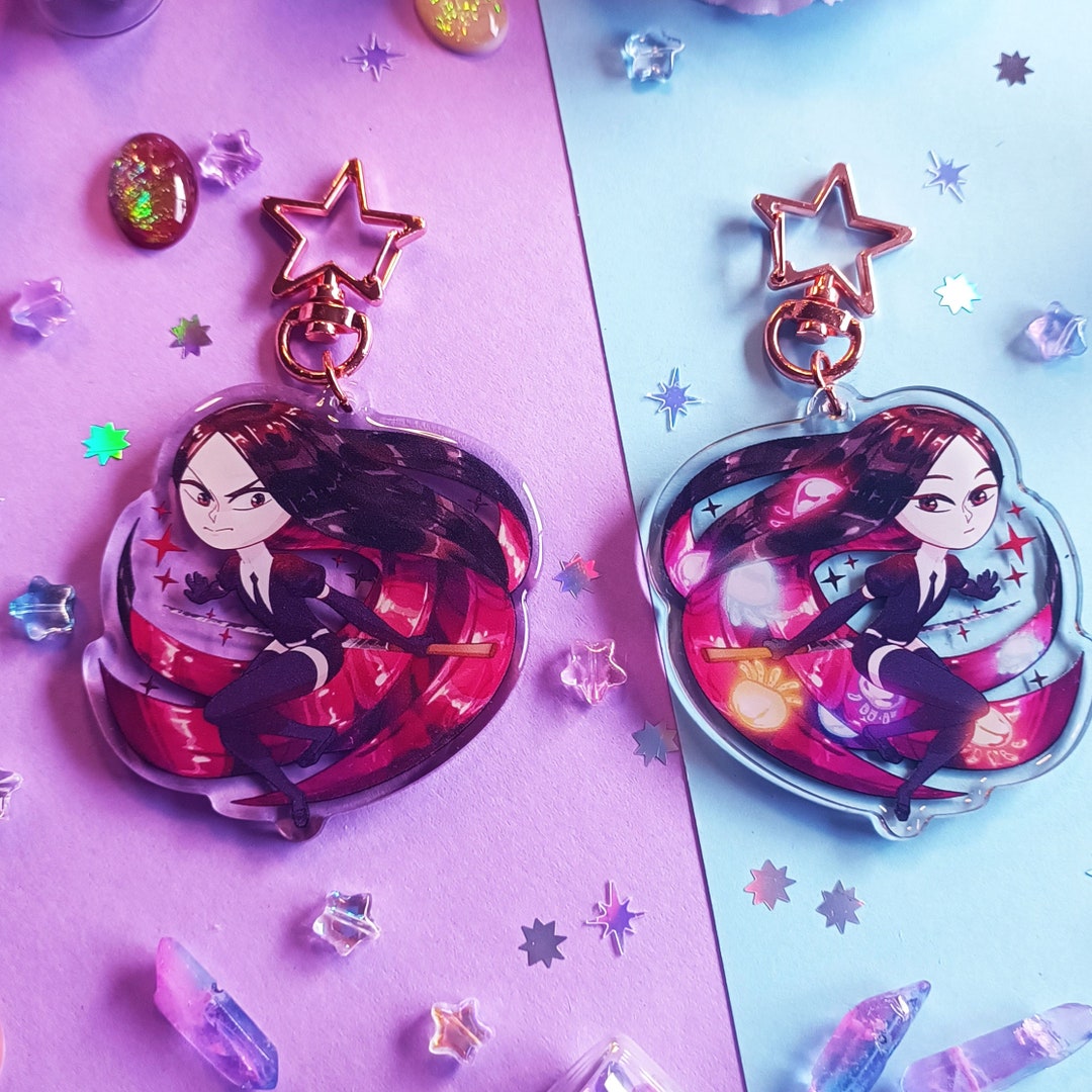 Bort Keychain, Houseki No Kuni // Transparent Acrylic Keychain - Etsy