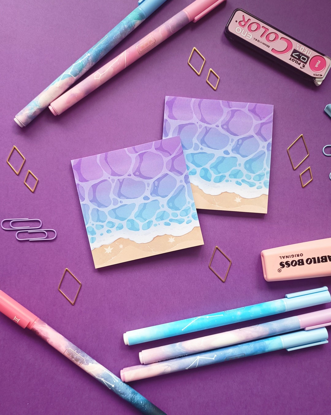 Sticky Notes Aesthetic Beach - Etsy