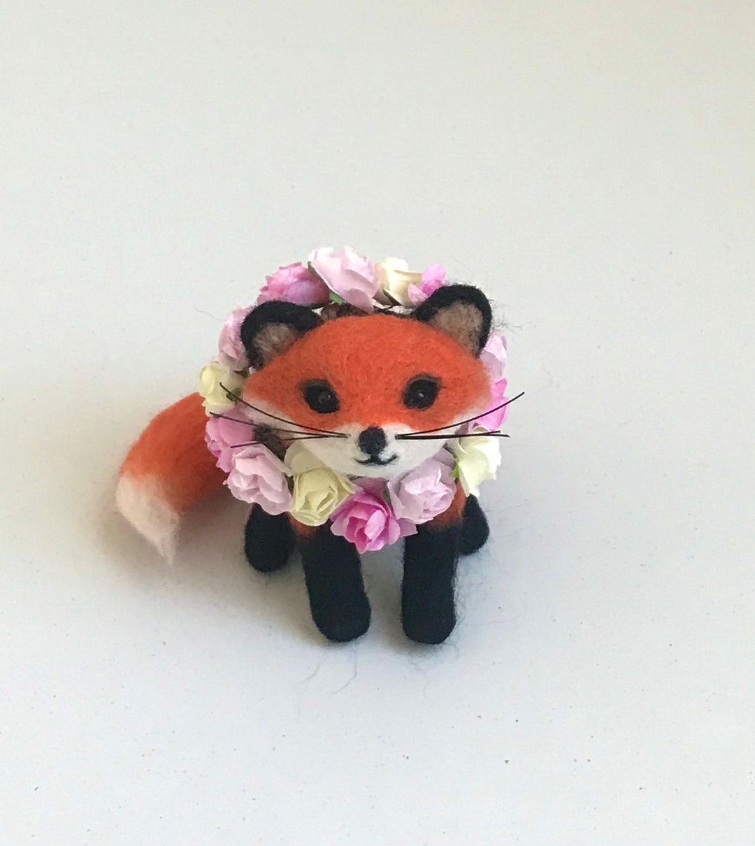 Red Fox Minature-felted Red Fox-needle Felted Red Fox-needle Felted Fox ...