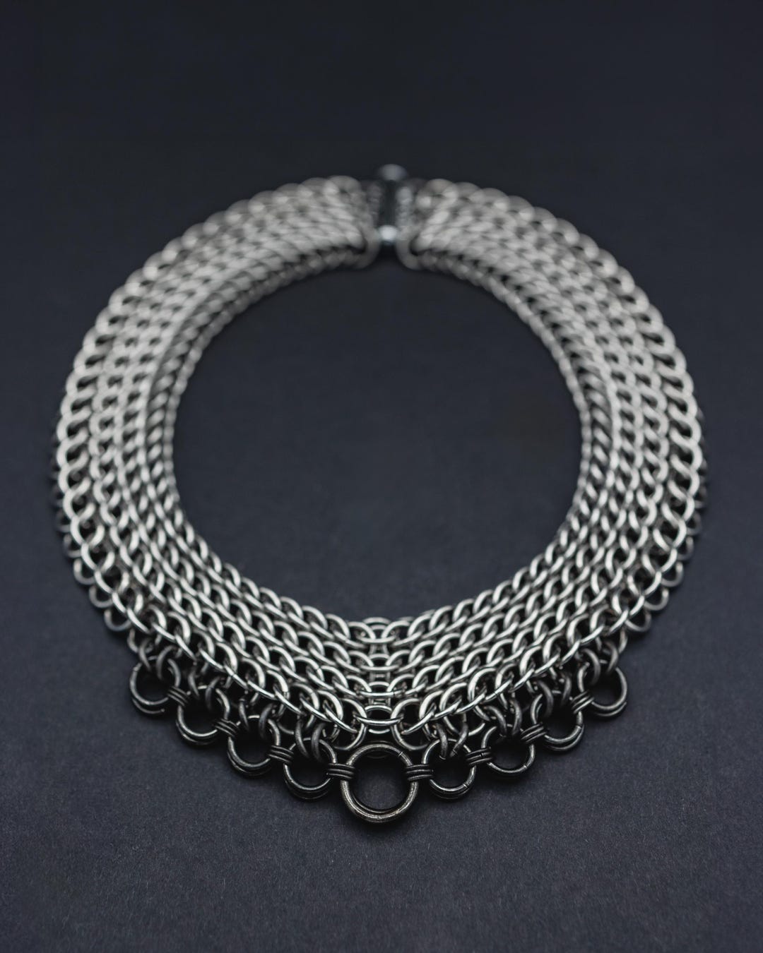 Elegant Handmade Half Persian Chainmail Necklace | Custom Sizing ...