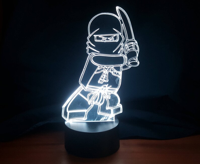 Ninjago Lego Led Night Light Lamp | Etsy