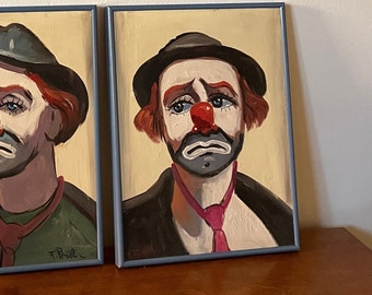 Sad Vintage Clown - Etsy