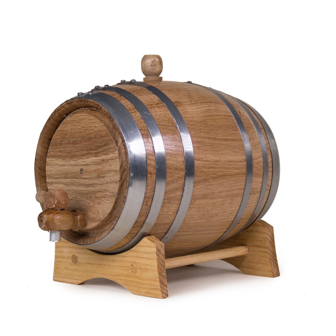 Whiskey Wooden WHITE OAK BARREL Perfect for Mother Gift –two Liter Cute ...