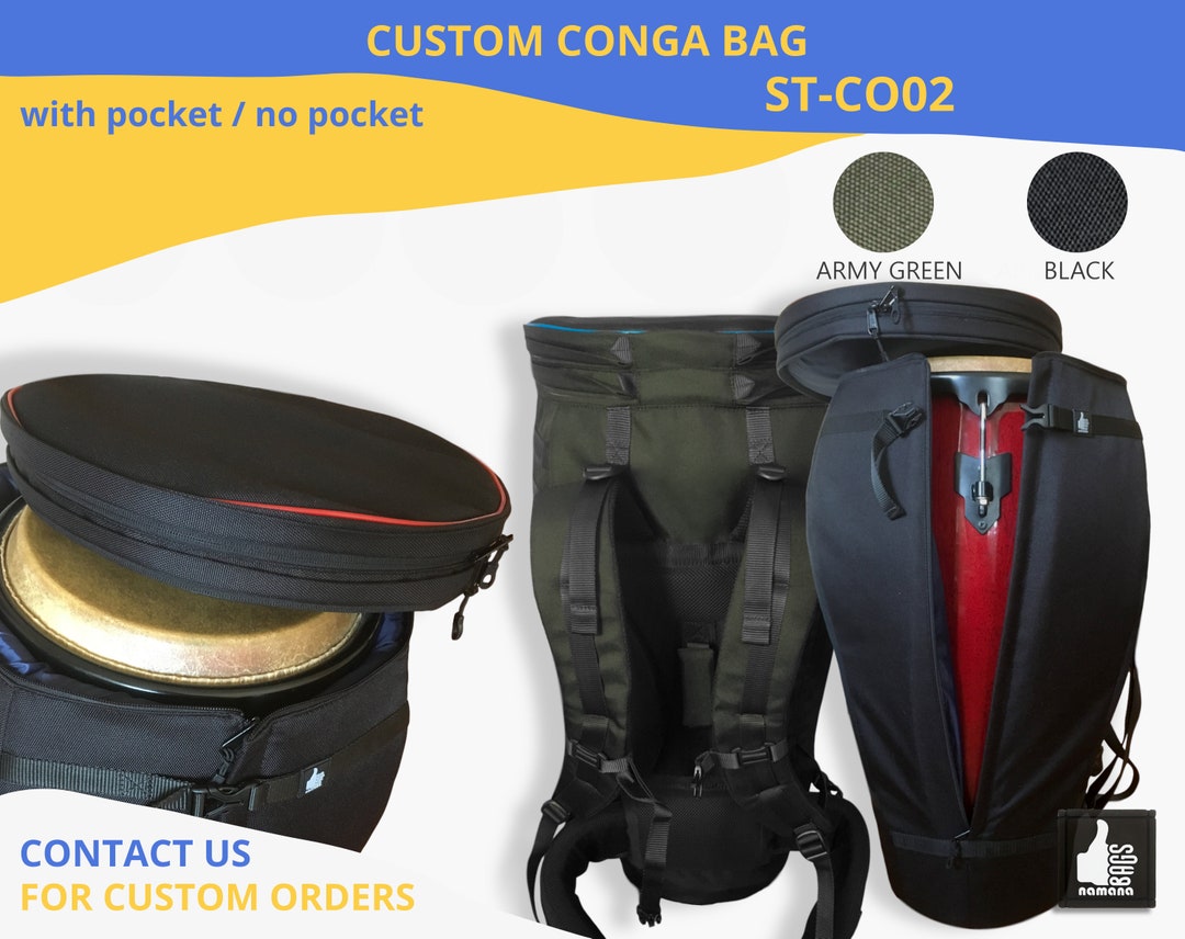 Custom Conga Bag | Create Your Own Cool Tumbadora Case - Etsy