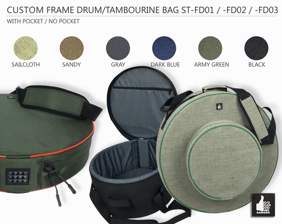 Custom Frame Drum Bag Create Your Own Cool Drum Case | Etsy