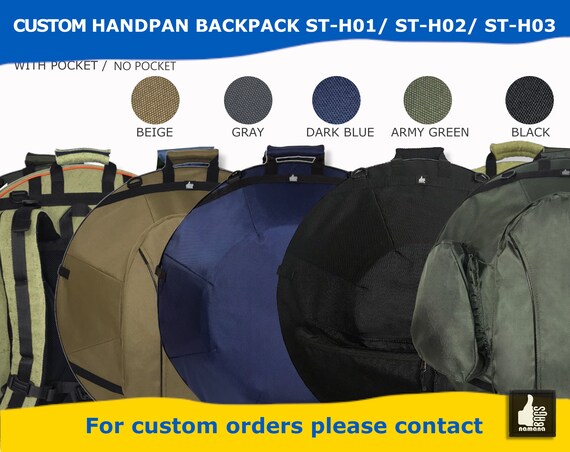 Custom Handpan Backpack Create Your Own Cool Pantam Bag | Etsy