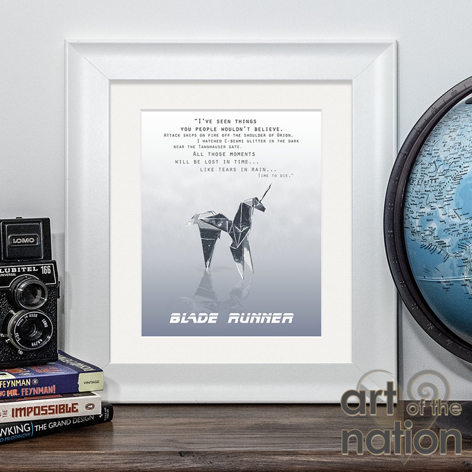Blade Runner Minimalist Movie Poster - Original Artwork, Features the ...