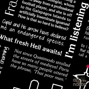 Frasier TV Series Quotes Poster | Features Hilarious Lines From Dr ...