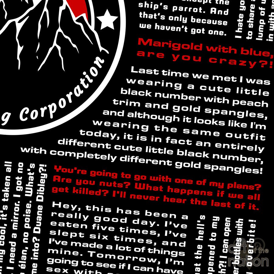 It's a Smegging Red Dwarf TV Series Quotes Poster Features Hilarious ...