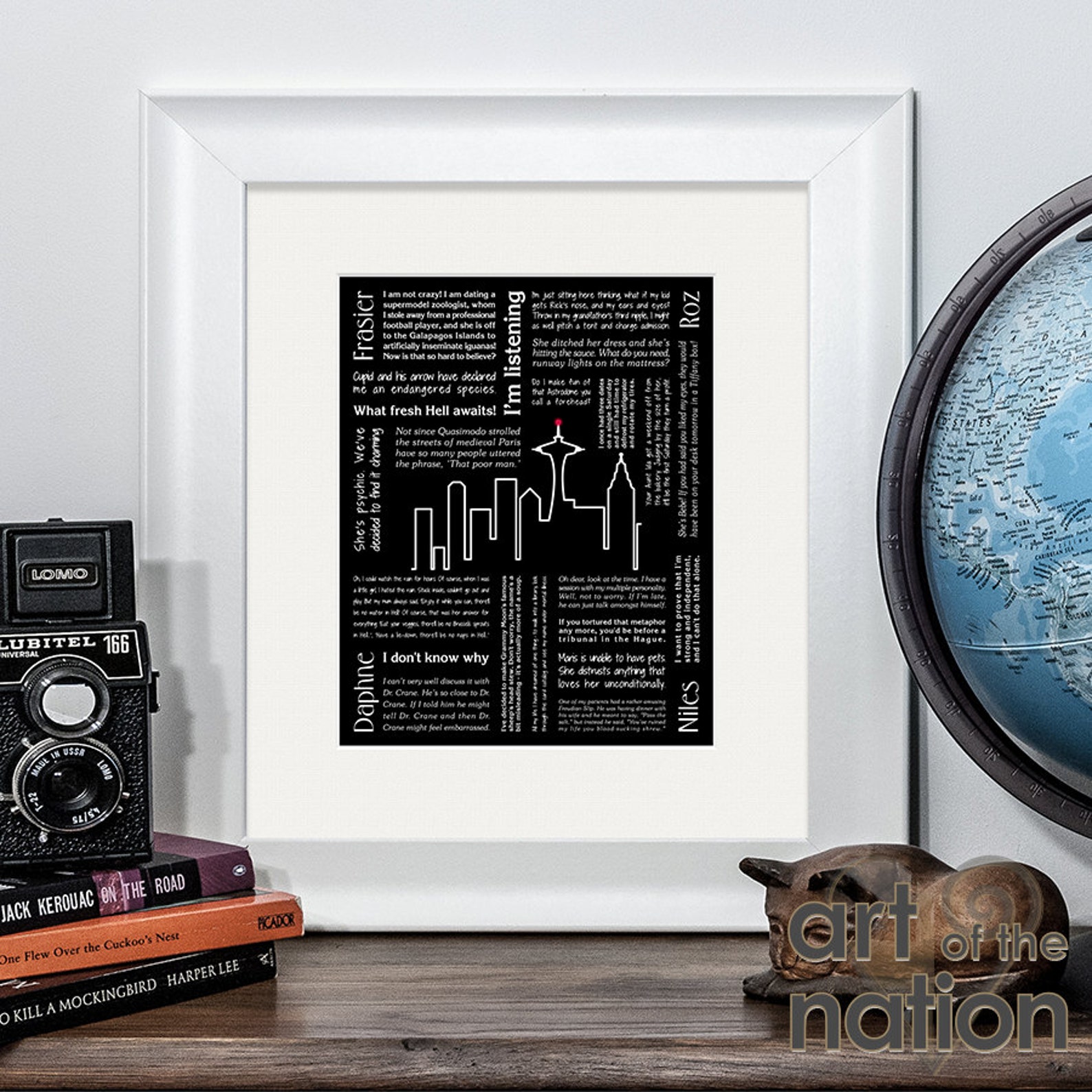 Frasier TV Series Quotes Poster Features Hilarious Lines From Dr ...