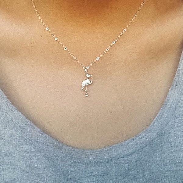 Flamingo Necklace - Etsy