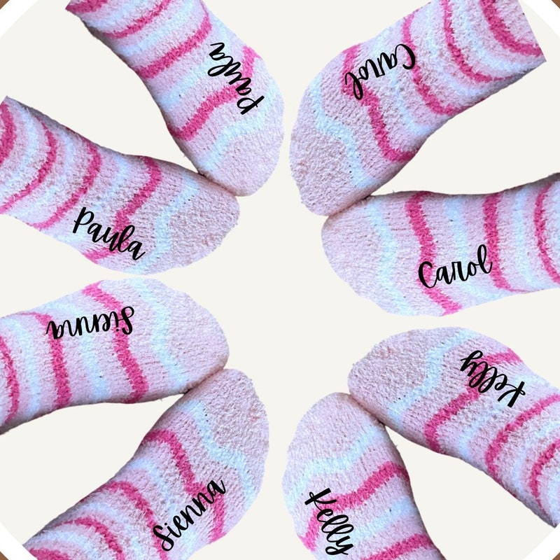 Christmas Fuzzy Socks - Etsy