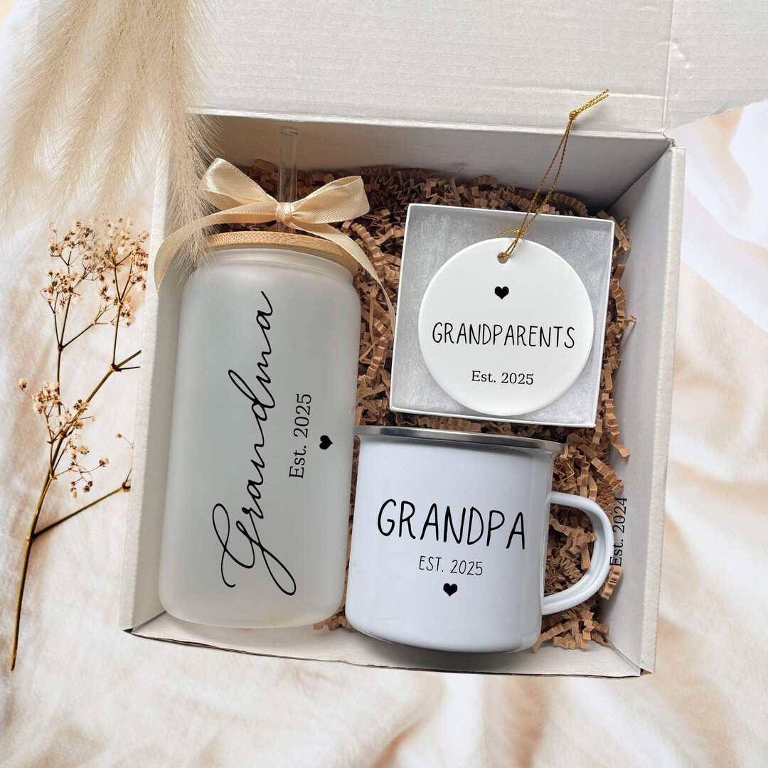 Grandparents Gift, Personalized Grandma Grandpa Gift, Custom ...