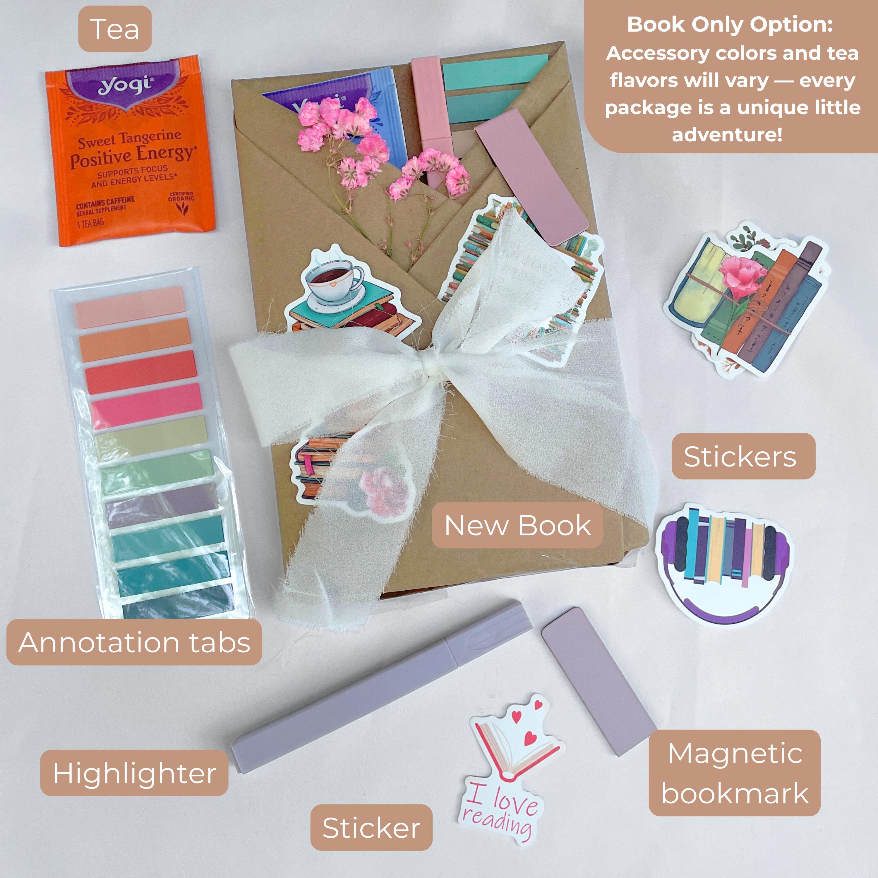 Cozy Blind Date With a Book Gift Set for Book Lover, Mystery Wrapped ...