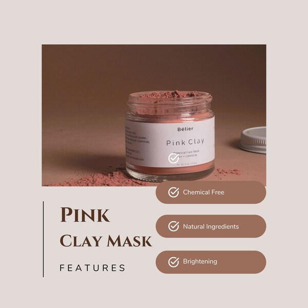 Pink Face Mask - Etsy