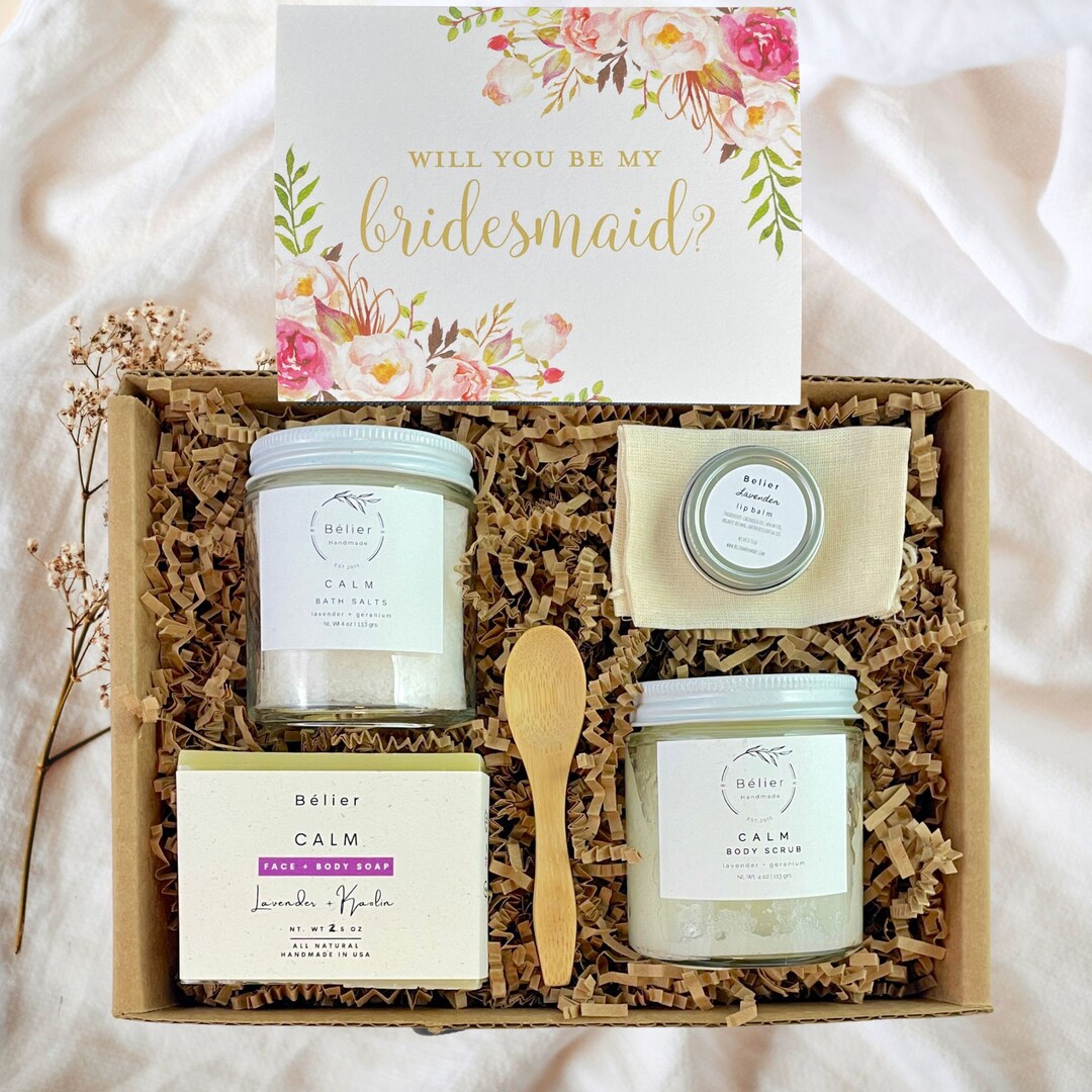 Bridesmaid Proposal Boxes Set of 4 Maid of Honor Proposal - Etsy