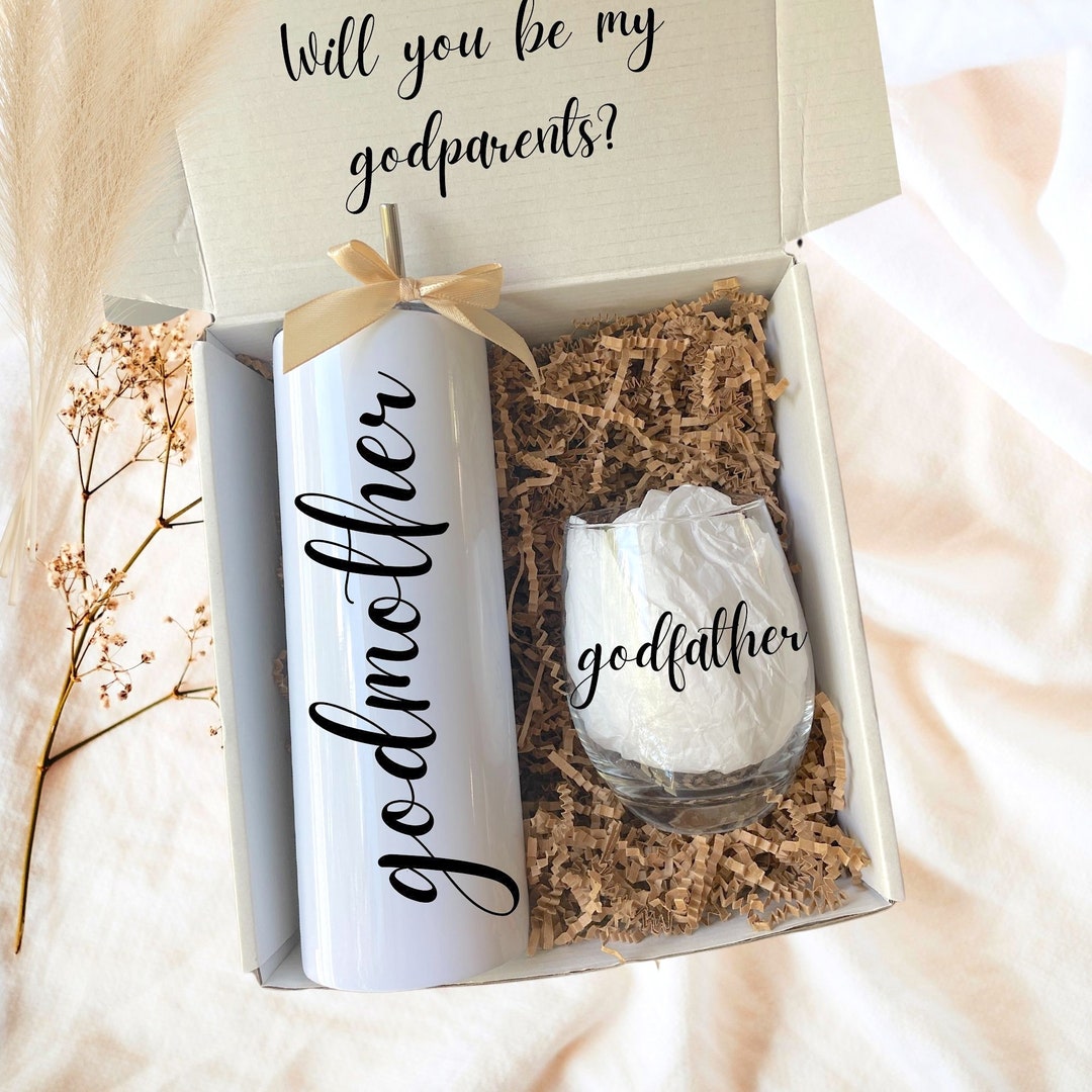 Godparent Proposal Box, Will You Be My Godparents Gift - Etsy