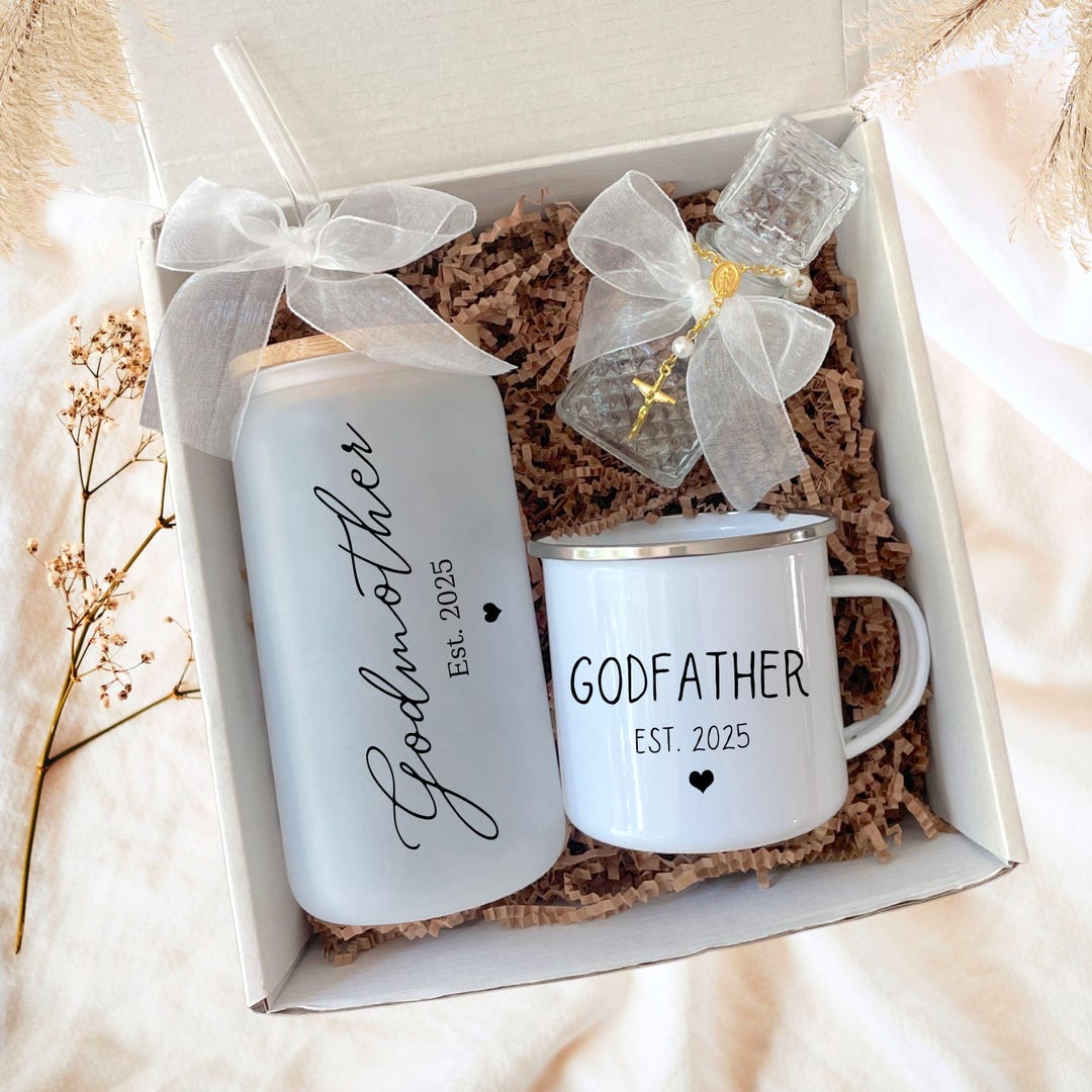 Godparent Gift, Godparent Proposal Box, Will You Be My Godparents - Etsy