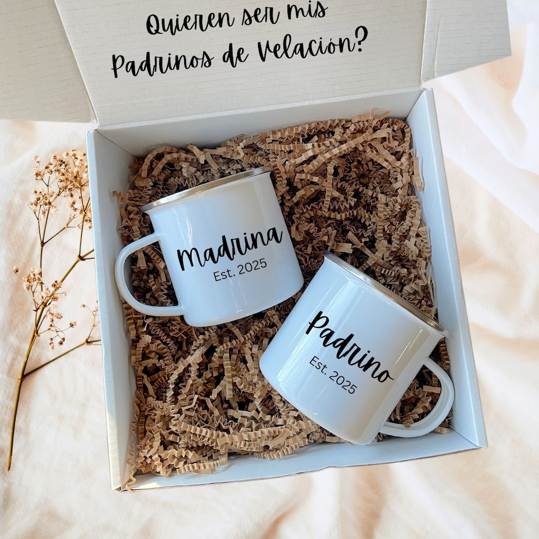 Quieren Ser Mis Padrinos De Velación Personalized Godparent Proposal ...