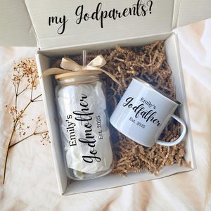 Godparent Proposal Box, Godparent Gift, Godmother Proposal, Will You Be ...