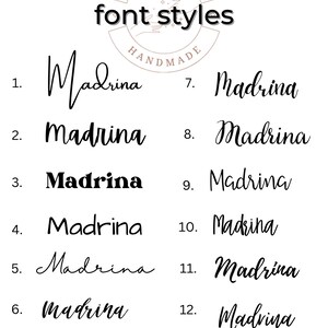 Godmother Proposal Box, Personalized Gift for Godmother With Godmother ...