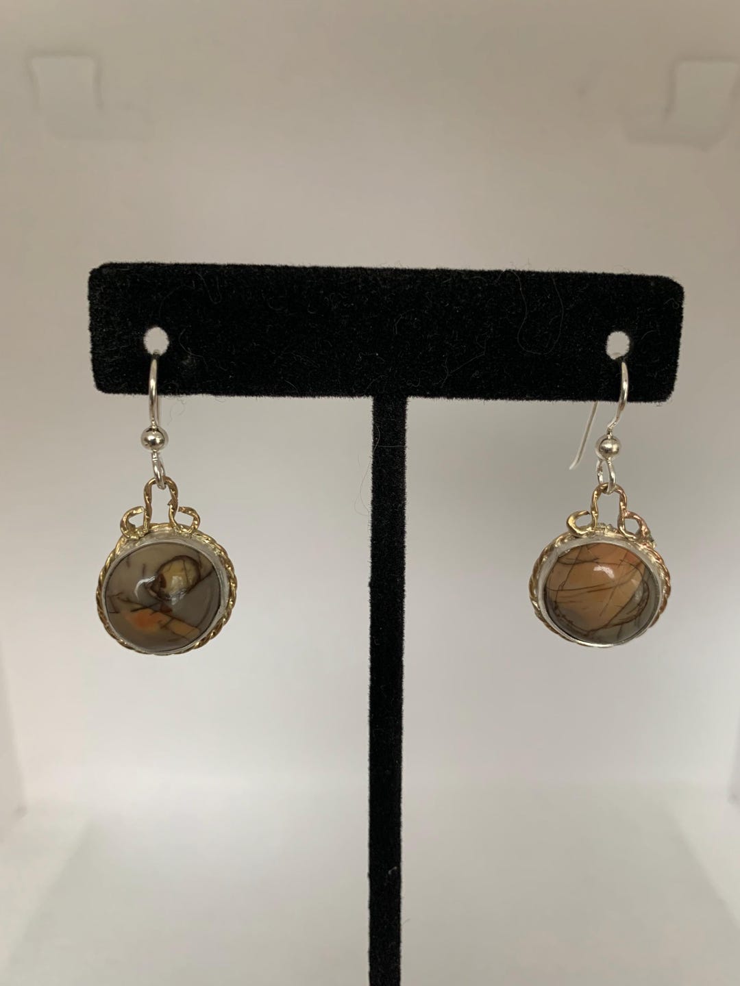 Hidden Valley Jasper With Sterling Silver Handcrafted Earrings - Etsy