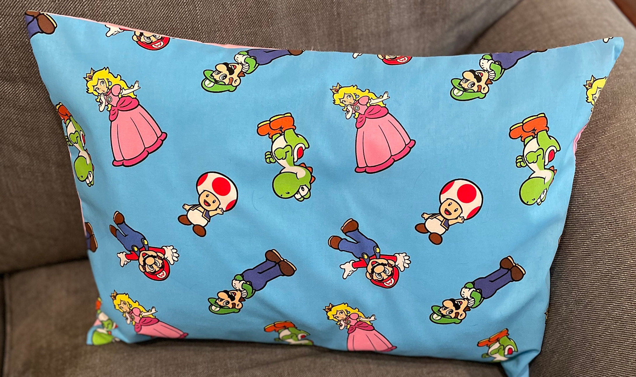 Video Game Inspired Envelope-style Pillowcases, 14" X 20" Travel/child ...