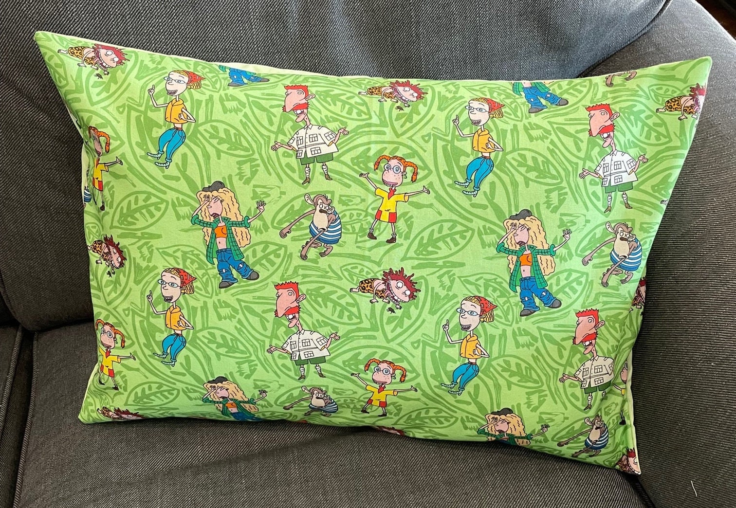 Handmade Nickelodeon Inspired Envelope-style Pillowcases, 14" X 20 ...