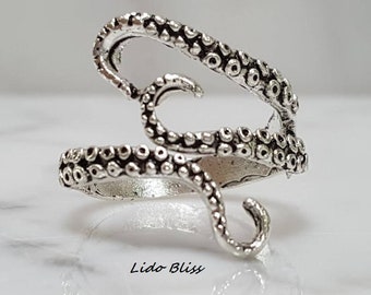 Octopus ring | Etsy