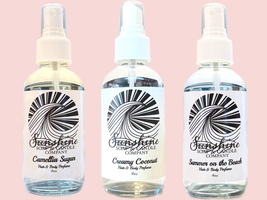 Hair & Body Mist Spray Bundle - Etsy