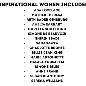 16 Womens History Month Coloring Pages |march Early Finishers| Coloring ...