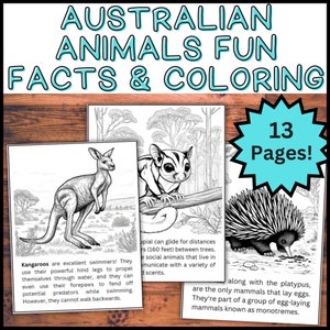 75 Animals Around the World Coloring Pages & Fun Facts, Realistic ...