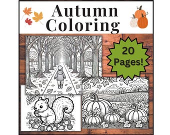 20 Autumn Coloring Sheets Pages Fall Early Finishers Centers October ...