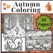20 Autumn Coloring Sheets Pages Fall Early Finishers Centers October ...