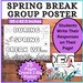 After Spring Break Collaborative Poster, Spring Break Writing Prompt ...