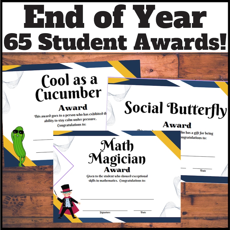 Award Certificate - Etsy