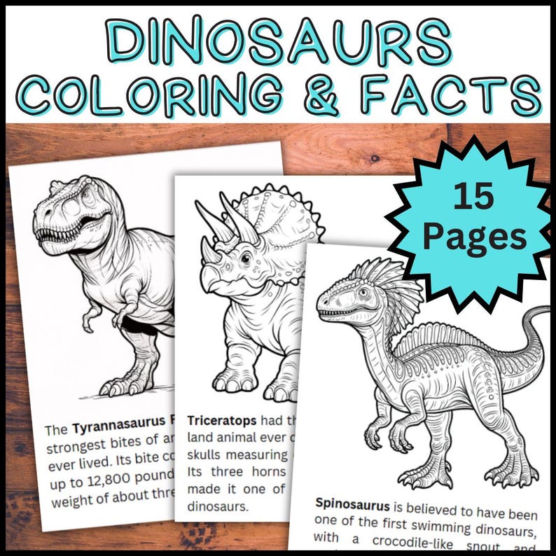 Over 135 Pages! Animal Fun Facts and Coloring Pages Life Science ...