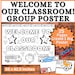 Welcome Back to Our Classroom! Collaborative Group Poster for Back to ...