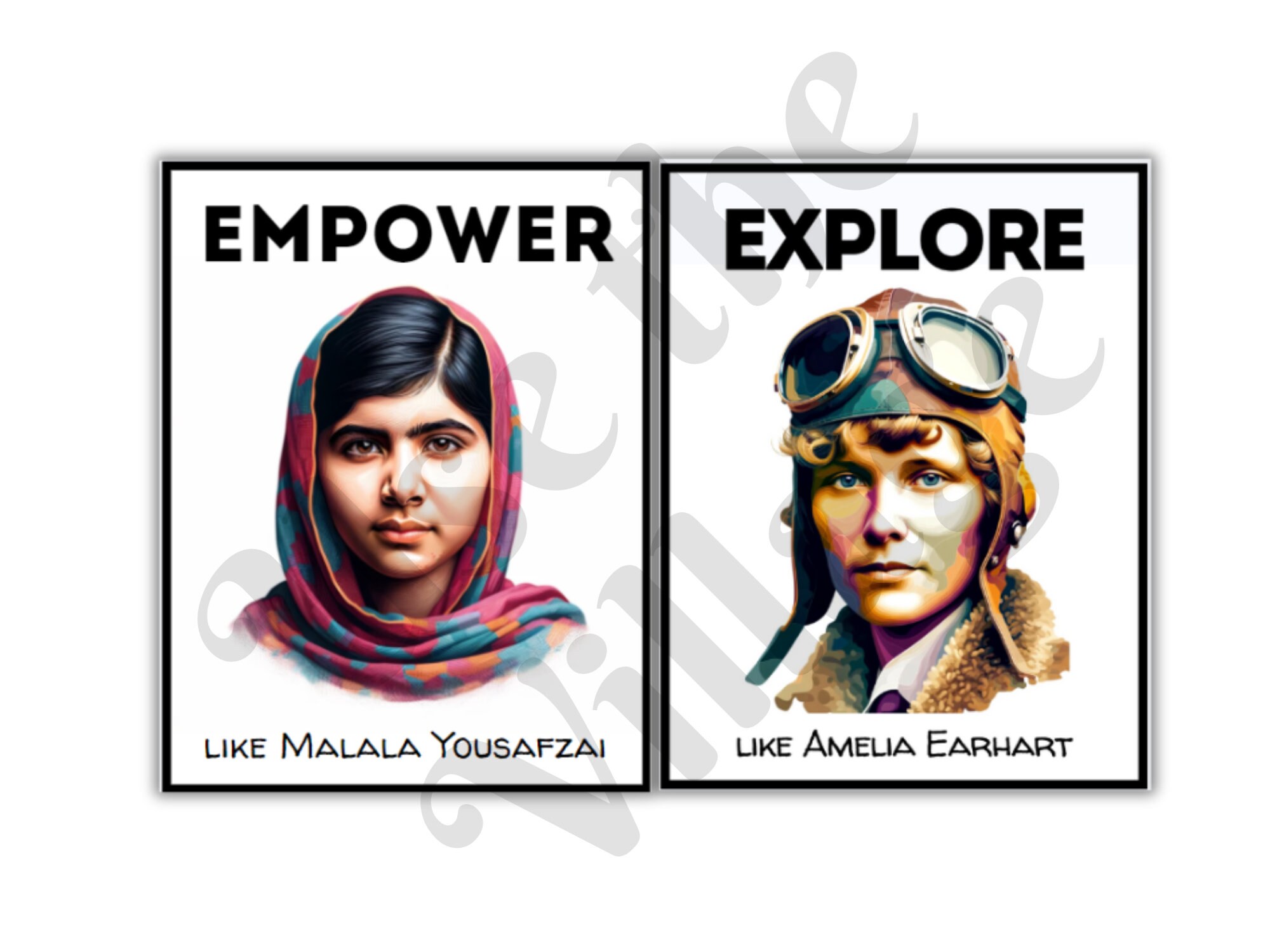 16 Women's History Month Inspirational Posters for Bulletin Board or ...