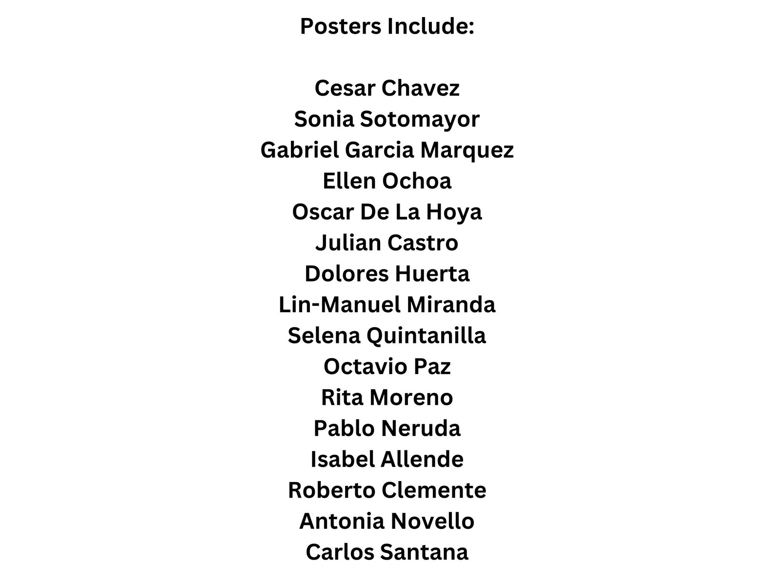 16 Hispanic Heritage Month Posters Inspirational Bulletin Board ...