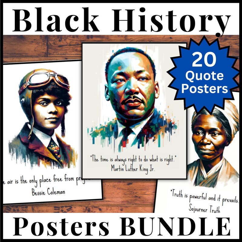 African American Leaders - Etsy