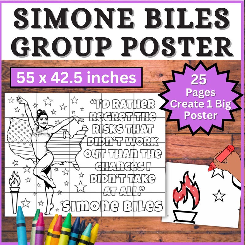 Simone Biles - Etsy